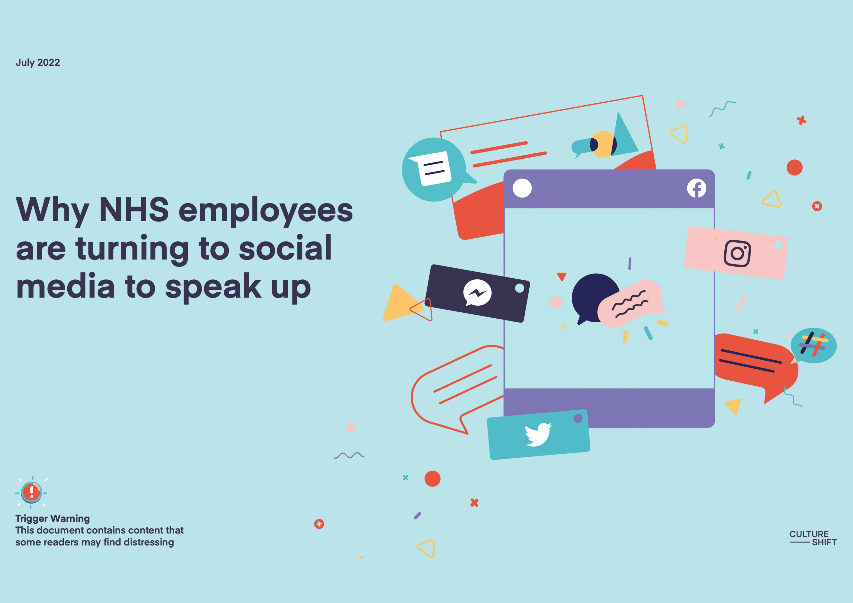 Exploring why NHS employees are turning to social media to speak up